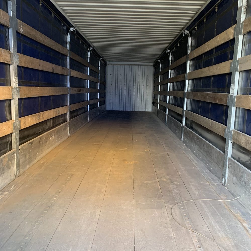 45FT High Cube Pallet Wide Curtain Side - Driessen Container Service